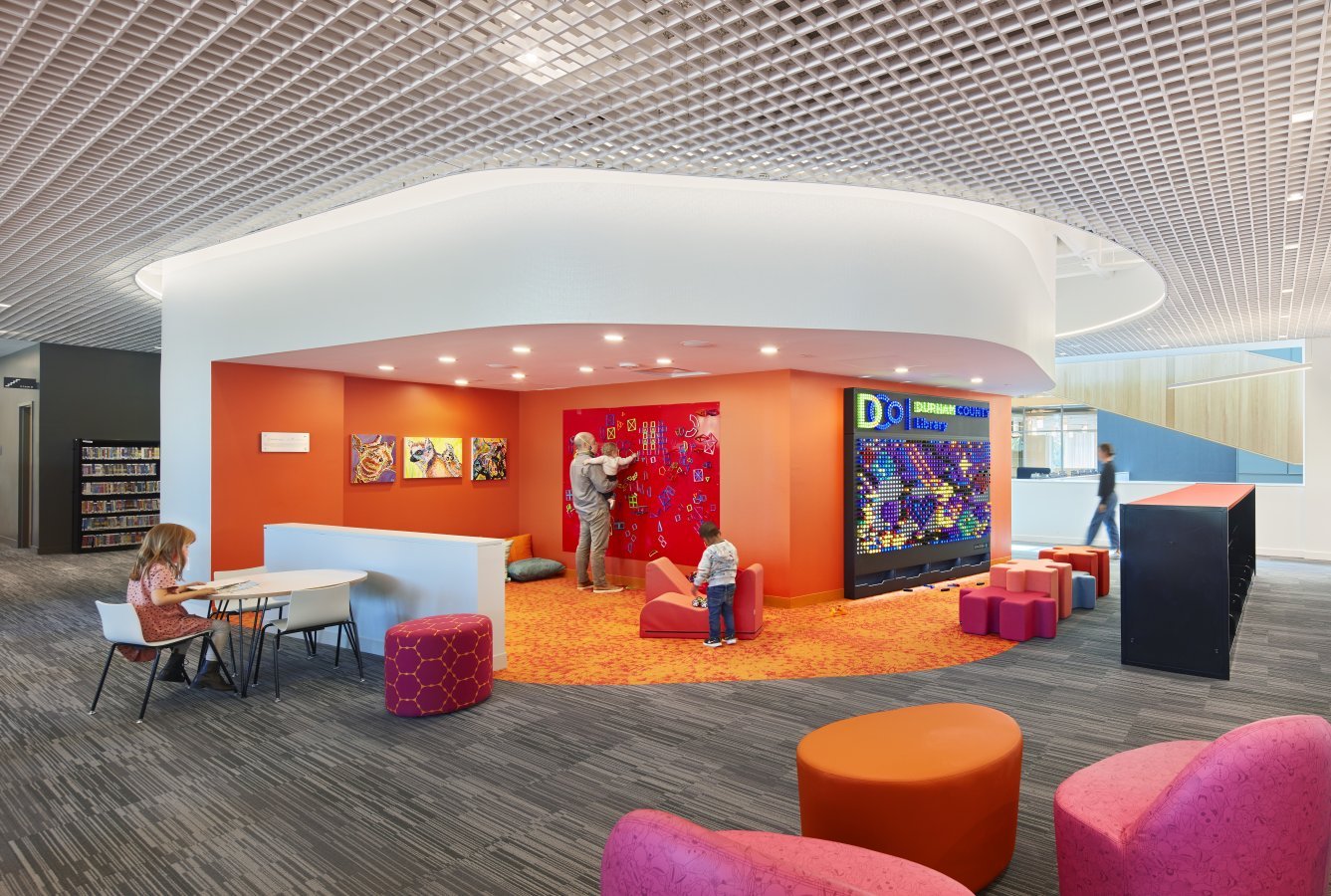 Installation: Durham County Main Library | Mannington Commercial