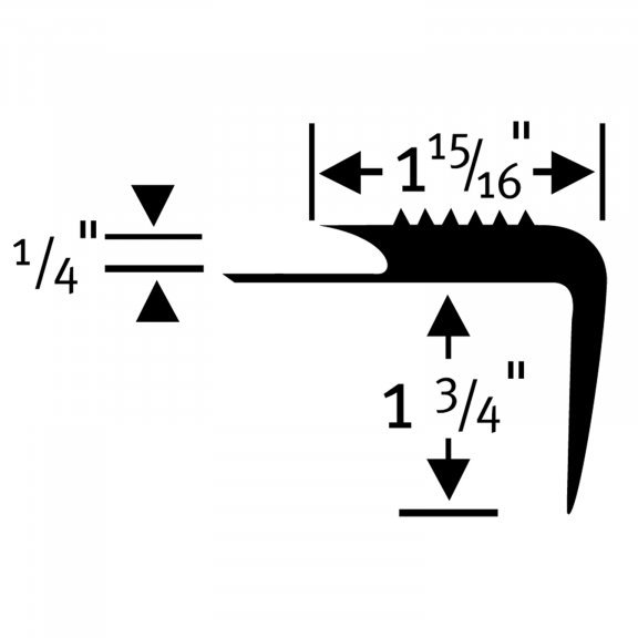 Stair Nosings | Burke Collection | Accessories | Mannington Commercial